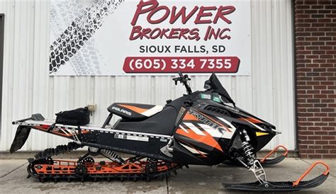 Stock S34301 Used 2015 Polaris Rmk 800 155 Sioux Falls South Dakota