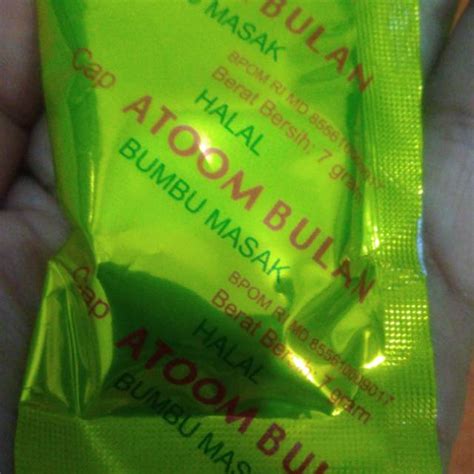 Jual Bumbu Masak Atoom Bulan Shopee Indonesia
