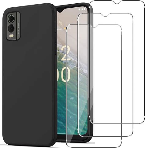For Nokia C32 Case Slim Silicone Gel Phone Cover Black EBay