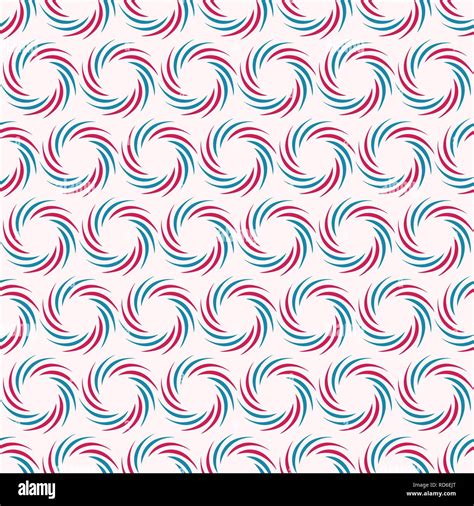 Abstract Geometric Round Shapes Color Pattern Spiral Element