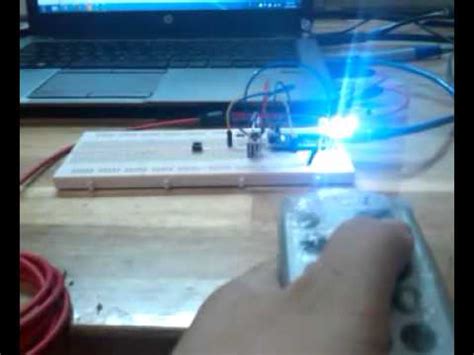JVC Remote TV Arduino Blink 3 Led YouTube
