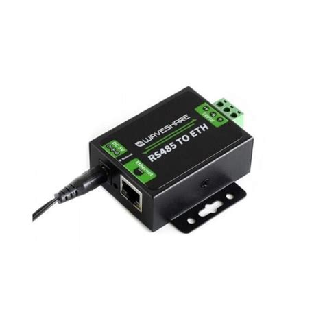 Waveshare RS To Ethernet Converter Adapter With US Plug