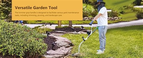 Extension Grip Trimmer String Trimmer Handle For Lawn Mowers