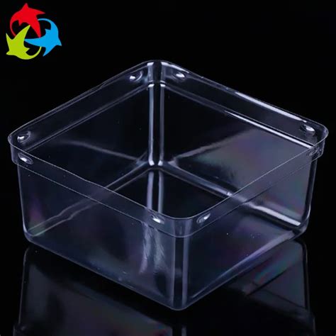 도매 광장 미니 케이크 플라스틱 상자 사탕 물집 포장 용기