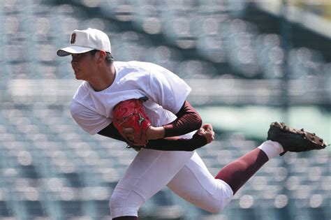 ドラ1候補の福岡大大濠・山下舜平大、シート打撃で最速150キロ！打者5人を1安打3奪三振で猛アピール：中日スポーツ・東京中日スポーツ
