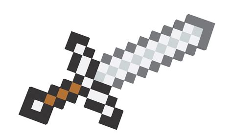 Minecraft Diamond Sword 3d Modell 2 Obj Blend Stl Fbx 3ds Free3d