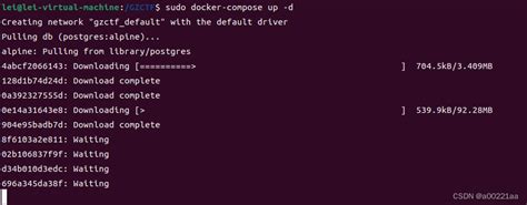 记一次GZCTF作为校赛平台以及实现动态flag的部署全过程 gzctf 动态flag CSDN博客