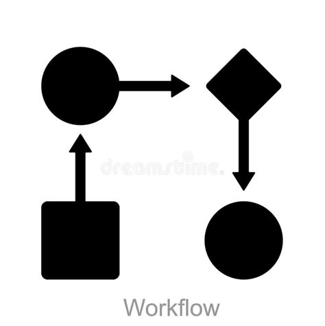 Workflow And Implementation Icon Concept Stock Illustration Illustration Of Icon Vector