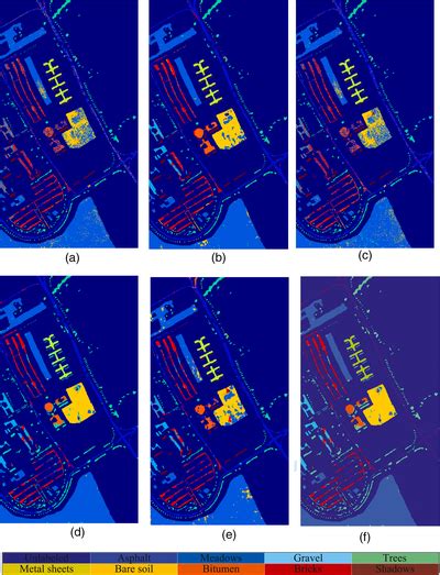 Classification Maps Of Different Feature Extraction Methods For The Download Scientific Diagram