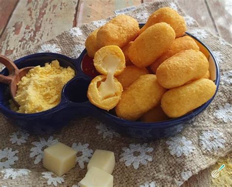 Bolinho De Farinha De Milho Frito Super Crocante
