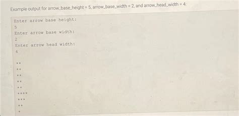 solved this program outputs a downwards facing arrow