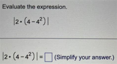 [answered] Evaluate The Expression 12 4 4 12 4 42 Simplify Your Answer