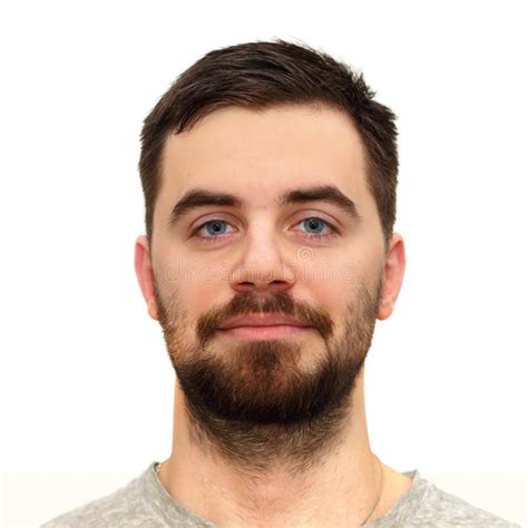 Handsome Young Man With Beard And Mustache Stock Image Image Of Beard