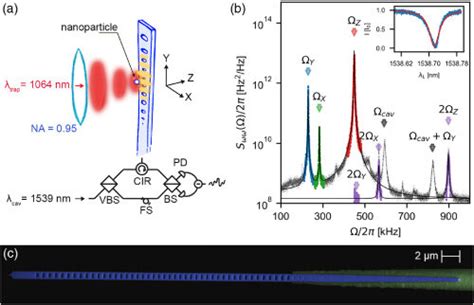 Nanophotonic Interface A Sketch Of The Setup A Dielectric Download Scientific Diagram