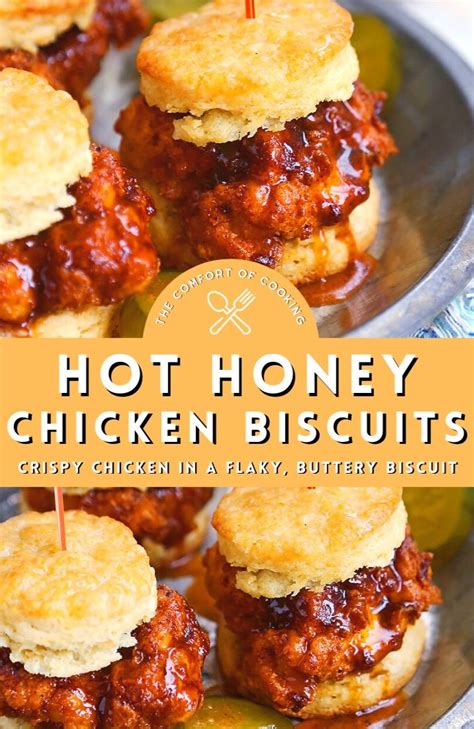 Hot Honey Chicken Biscuits