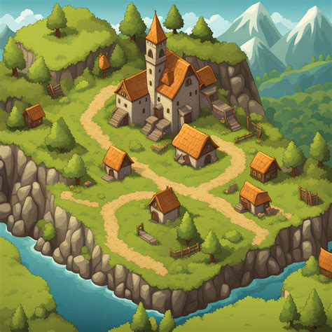 A Single Cartoon Game Design Of Isometric Rpg Game Map Of M By Jean Puaud Playground A Single Cartoon Game Design Of Isometric Rpg Game Map Of M By Jean Puaud Playground