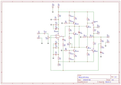 Hifi Amp With Opa Easyeda Open Source Hardware Lab