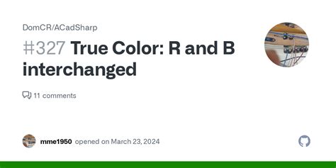 True Color R And B Interchanged Issue Domcr Acadsharp Github