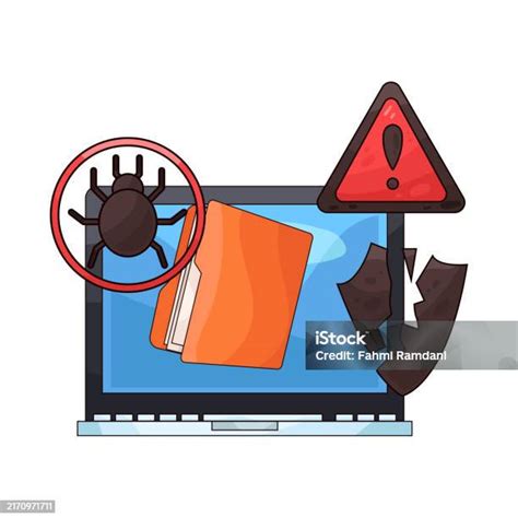 Folder Bug Stock Illustration Download Image Now Advertisement Agreement Brochure Istock