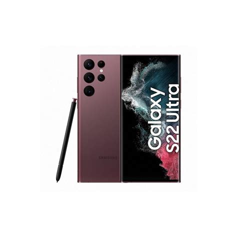 Galaxy S22 Ultra 5g 128 Gb Burdungy Red Unlocked Back Market