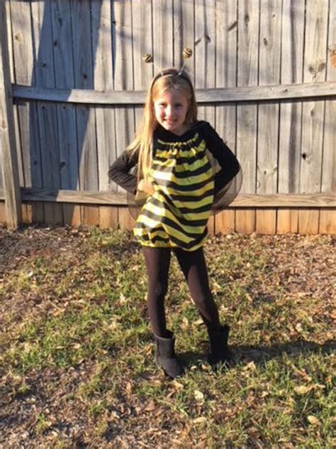 Bumble Bee Girls Costume Sizes 1t 5t Halloween Handmade Etsy
