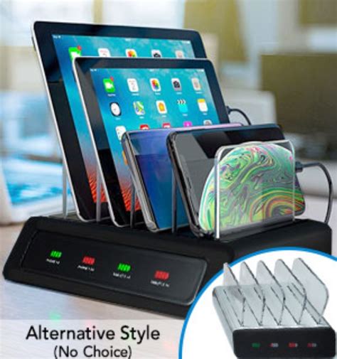 Multi Port Usb Charging Station With Visual Indicator Pulsetv