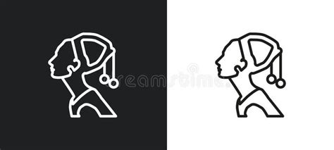 Fashion Outline Icon In White And Black Colors Fashion Flat Vector Icon From Blogger And
