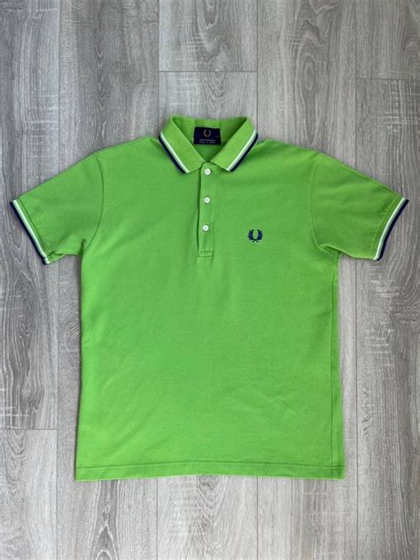 Fred Perry Fred Perry Polo Shirt Made In Japan Embroidered Logo Size L