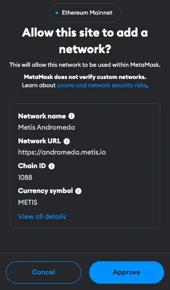 How To Add Metis To Metamask