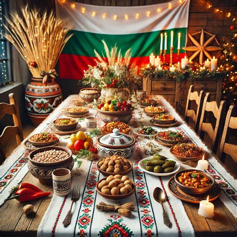 Традиционна българска вечеря за Бъдни вечер постни ястия символика на трапезата и съвети за