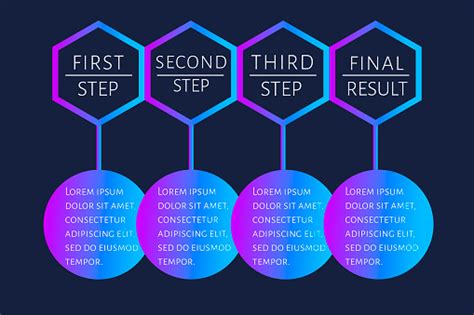 4 옵션 및 텍스트에 대 한 위치와 미래의 인포 그래픽 템플릿입니다 보고서 배너 워크 플로우 비즈니스 프리 젠 테이 션을 위한