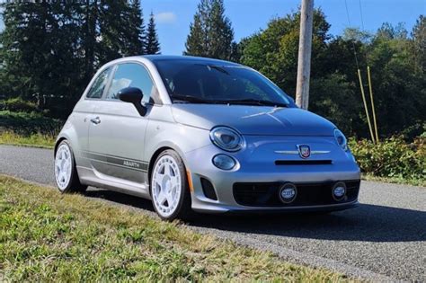 Modified 27k Mile 2018 Fiat 500 Abarth For Sale On Bat Auctions Sold