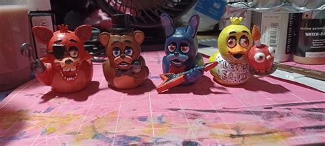 Stl File Five Night At Freddys Bath Toy Fnaf Rubber Duckies Collectable 🛀・3d Printer Model To