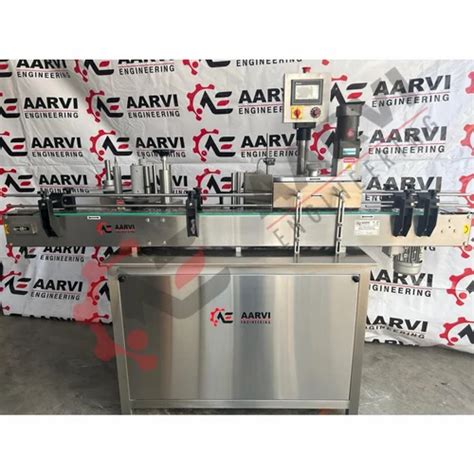 Round Automatic Vial Sticker Labelling Machine For Labeling At