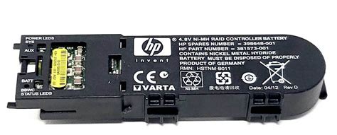 HP HSTNM-B011 - 4.8V Ni-MH Raid Controller Battery Pack for HP P400 ...