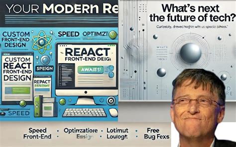 create react front end design and do free bug fixes by muslim rajani fiverr