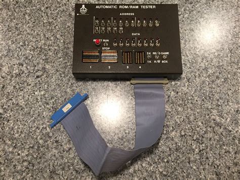 SOLD PARTS Dedicated Atari Ram Rom Tester Museum Of The Game International Arcade