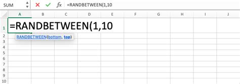 RANDBETWEEN In Excel Compute Expert