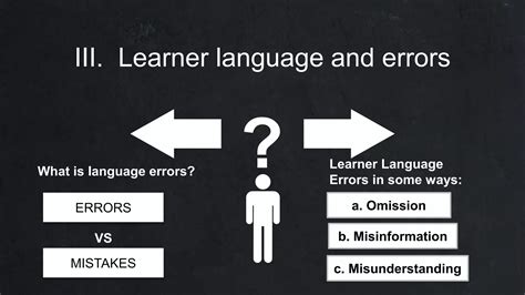 Learner Language And Learners Error Pptx