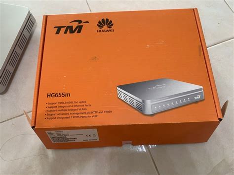 Unifi Modem Vdsl2 Huawei Hg655m Computers And Tech Parts And Accessories Networking On Carousell