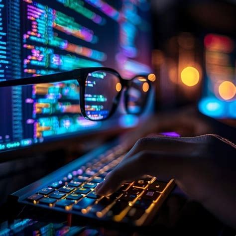 Free Coding At Night Image Download At Stockcake