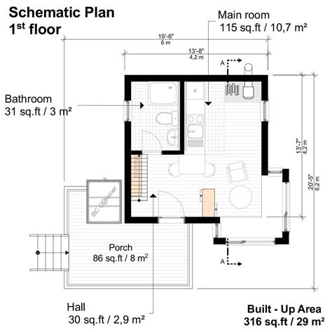 Floor Plans House On Stilts Floor Roma