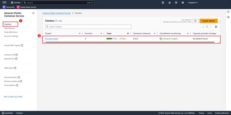application monitoring with container insights cloudwatch deploy