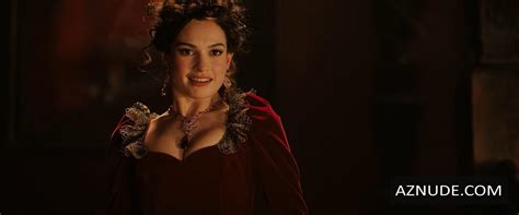 Lily James Nude Aznude