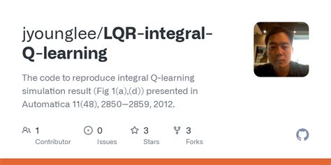 Github Jyoungleelqr Integral Q Learning The Code To Reproduce