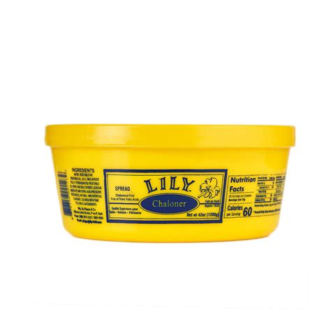 Beurre Lily 12x40oz Rouge And Bleu Distribution