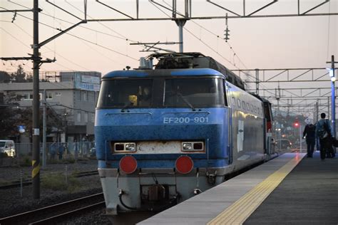 お気楽 鉄道の部屋 JR貨物 EF200 901 日立への里帰り