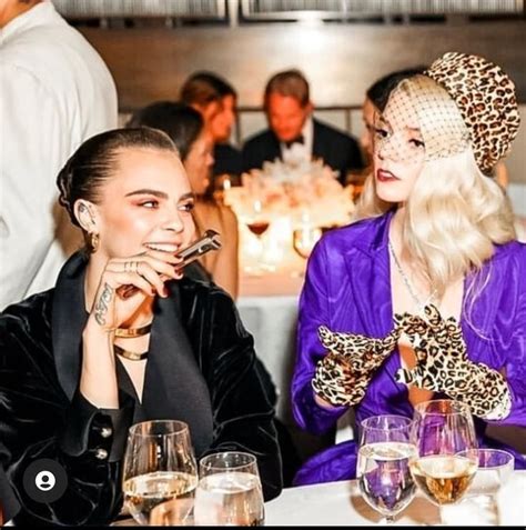 Cara Delevingne And Anya Taylor Joy Chicas