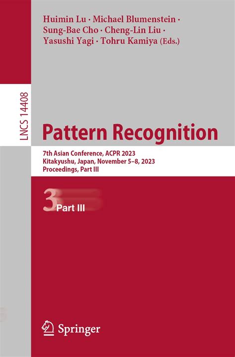 Pattern Recognition Guide Proceedings