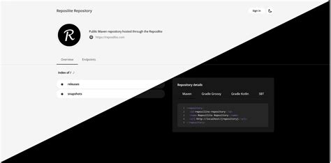 Github Dzikoyskreposilite Lightweight And Easy To Use Repository